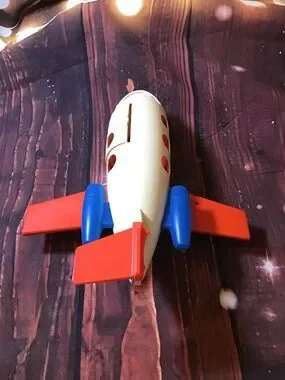 Fisher-Price | Toys | Vintage Fisherprice Play Family Fun Jet Airplane ...